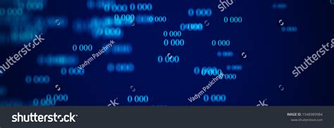 Flow Zeros Digital Background Matrix 3d Stock Illustration 1548989984 Shutterstock