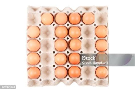 원시 갈색 닭 계란에서 종이 컨테이너 트레이 상자 배열 영어 알파벳 M입니다 갈색에 대한 스톡 사진 및 기타 이미지 갈색