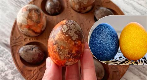Як пофарбувати яйця на Великдень незвичайні але прості способи Читайте на Ukr Net