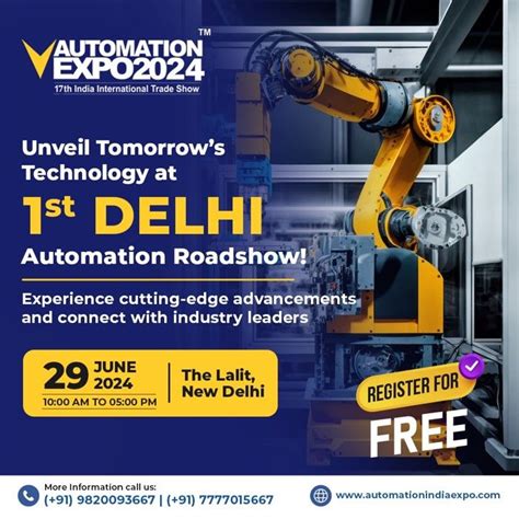 Automation India Expo 2024 On Linkedin Delhiautomationroadshow Automationsolutions