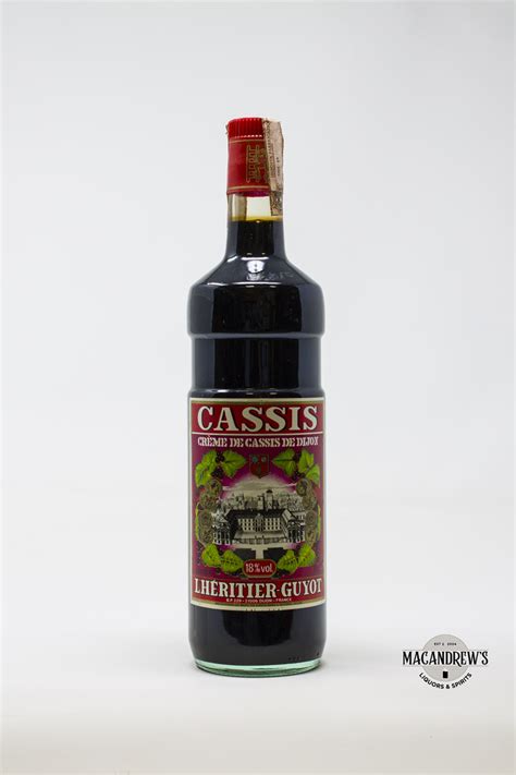 Creme De Cassis Lheritier Guyot Shop Online Macandrews