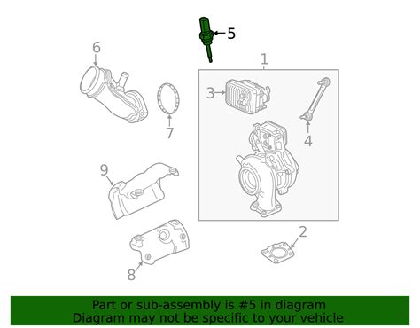 2017 2025 Gm Intercooler Temperature Sensor 55494196 Gm