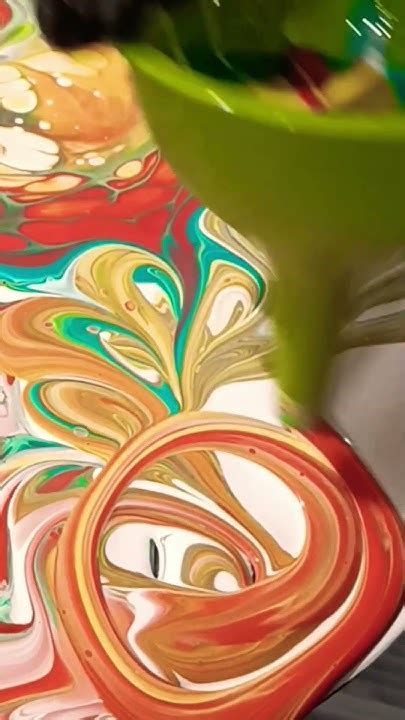 мастер класс по флюид арту 🩵 Youtube