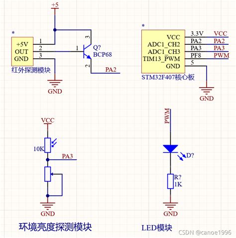 基于stm32f4开发的智能台灯stmf4led亮度调节 Csdn博客