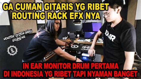 Drum In Ear Monitoring Routing System Rig Rundown Gilangnr X