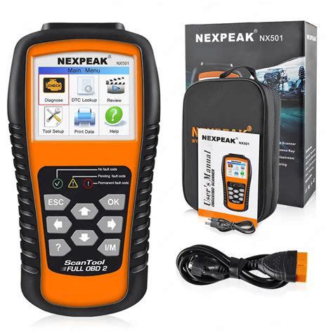 OBD2 Автомобильный сканер полный ODB 2 автоматический диагностический ...