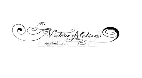 Write Your Name In Cursive Calligraphy Style By Fouadisms