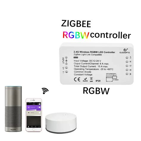 New Led ZIGBEE Led Rgbw Controller V V Lightify Tradfri Compatible LED Controller RGBW