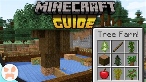Sapling Tree Farm Minecraft Guide Minecraft 117 Tutorial Lets