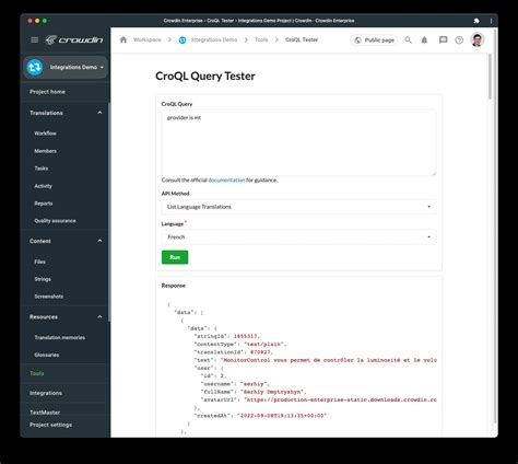 Croql Tester Crowdin Marketplace
