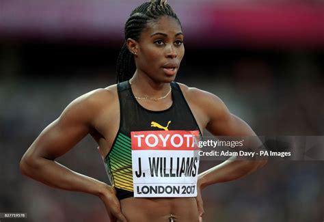 Jamaicas Jodean Williams After The Womens 200m Heat 1 During Day News Photo Getty Images