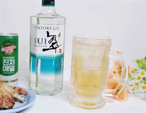 진저에일 하이볼 만드는법 산토리 수이진 도수 위스키 하이볼 추천 홈 칵테일 만들기 네이버 블로그