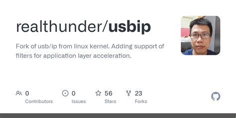 github realthunder usbip fork of usb ip from linux kernel adding