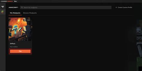 How To Import A Custom Modpack Onto Your Computer Using CurseForge