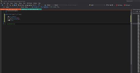 Ssms 2016 Dark Theme R Sqlserver