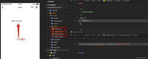 微信小程序文本输入＜input＞ 详解小程序 Input Csdn博客