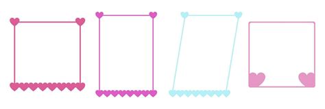 Love Frame Romantic Border Text Box Vector Art At Vecteezy