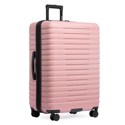 Us Traveler Boren Polycarbonate Hardside Rugged Travel Suitcase