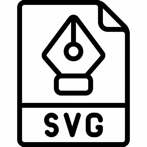 Svg File Document Filetype Vector Icon Download On Iconfinder