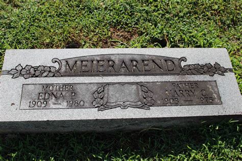 Edna Pauline Boucher Meierarend 1909 1980 Mémorial Find A Grave