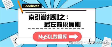 Mysql数据库笔记——索引潜规则(最左前缀原则) 知乎 Mysql数据库笔记——索引潜规则(最左前缀原则) 知乎