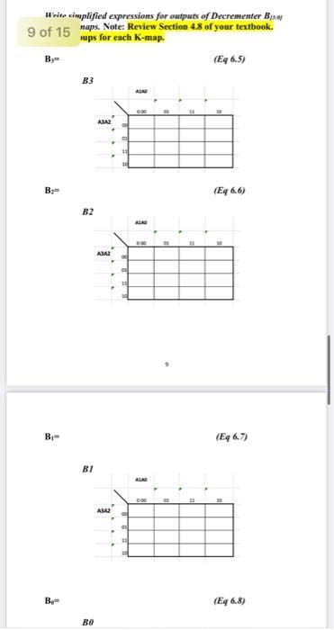 A 4 Bit Decrementer Dec Will Decrement The 4 Bit