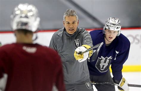 Silver Knights Coach Viveiros Not Returning Next Season Las Vegas Sun