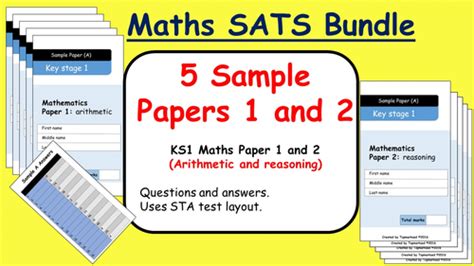 Ks1 2016 Sats Maths Sample Papers 1 And 2 Arithmetic And Reasoning Questions And Answers