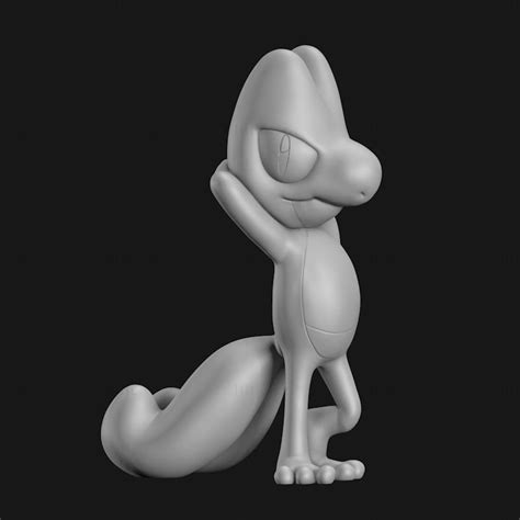 Treecko 3d Printing Model Stl