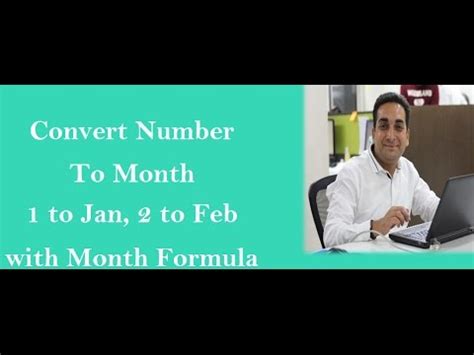 Month Formula In Excel Microsoft Excel Tutorials