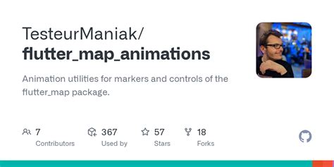 Github Testeurmaniak Flutter Map Animations Animation Utilities For Markers And Controls Of