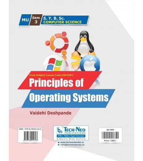 Principle Of Operating System Sem 3 Sybsc Computer Science Tech Neo