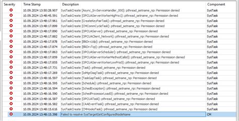 Codesys Permission Log Errors Codesys Optoforums