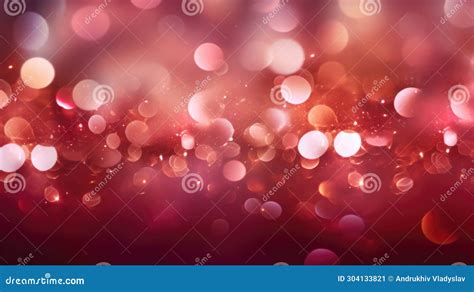 Maroon Bokeh Background Abstract Illustration Stock Illustration Illustration Of Modern