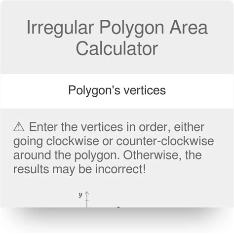 Irregular Polygon Area