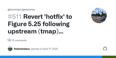 Revert Hotfix To Figure 525 Following Upstream Tmap Solution · Issue 511 · Geocompx