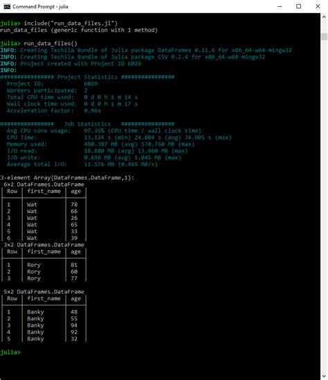 Techila Distributed Computing Engine With Julia