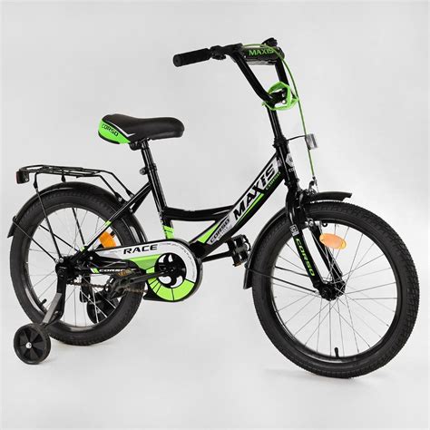 Велосипед 18" Дюймов 2-х Колёсный "CORSO" MAXIS-18199 (1) Ручной Тормоз ...