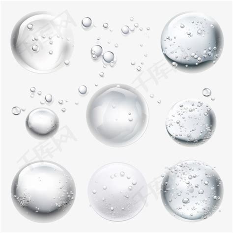 气泡收集素材图片免费下载 千库网