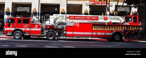 La City Fire Tiller Truck San Diego Ca Fire Rescue Department Adds