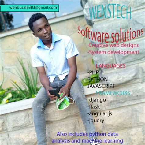 Handle Python Phpc And Java Projects To Completion By Wenstech Fiverr