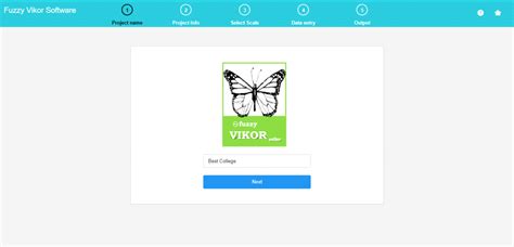 Fuzzy Vikor Software Steps