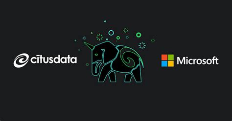 Microsoft Compra Citusdata