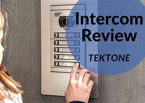 Tektone Intercom Review With Pricing And Alternatives