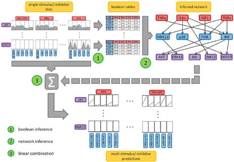 Workflow Representing The 3 Steps Of The Method 1 Boolean Inference