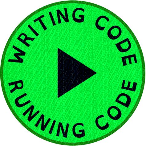 Badge 01 Writing Code Running Code Code Storytelling Learn