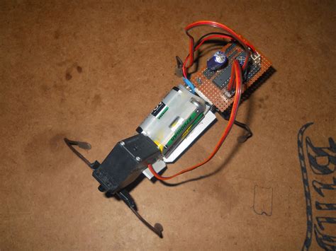 robo zone arduino based quadruped robot using 2 servos