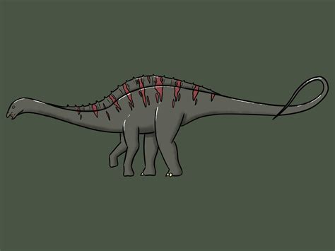 Rebbachisaurus Garasbae By Regulardraws On Deviantart