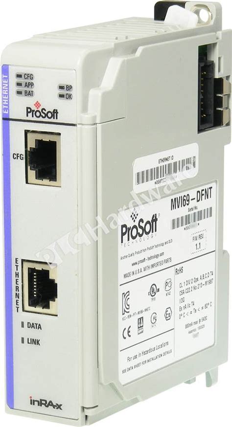 PLC Hardware ProSoft Technology MVI DFNT CompactLogix EtherNet IP Module