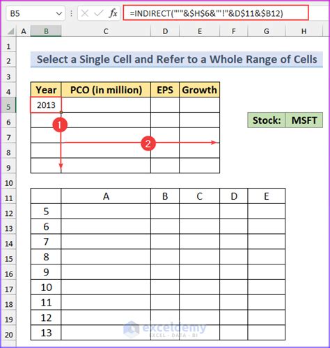 how to reference cell in another excel sheet based on cell value